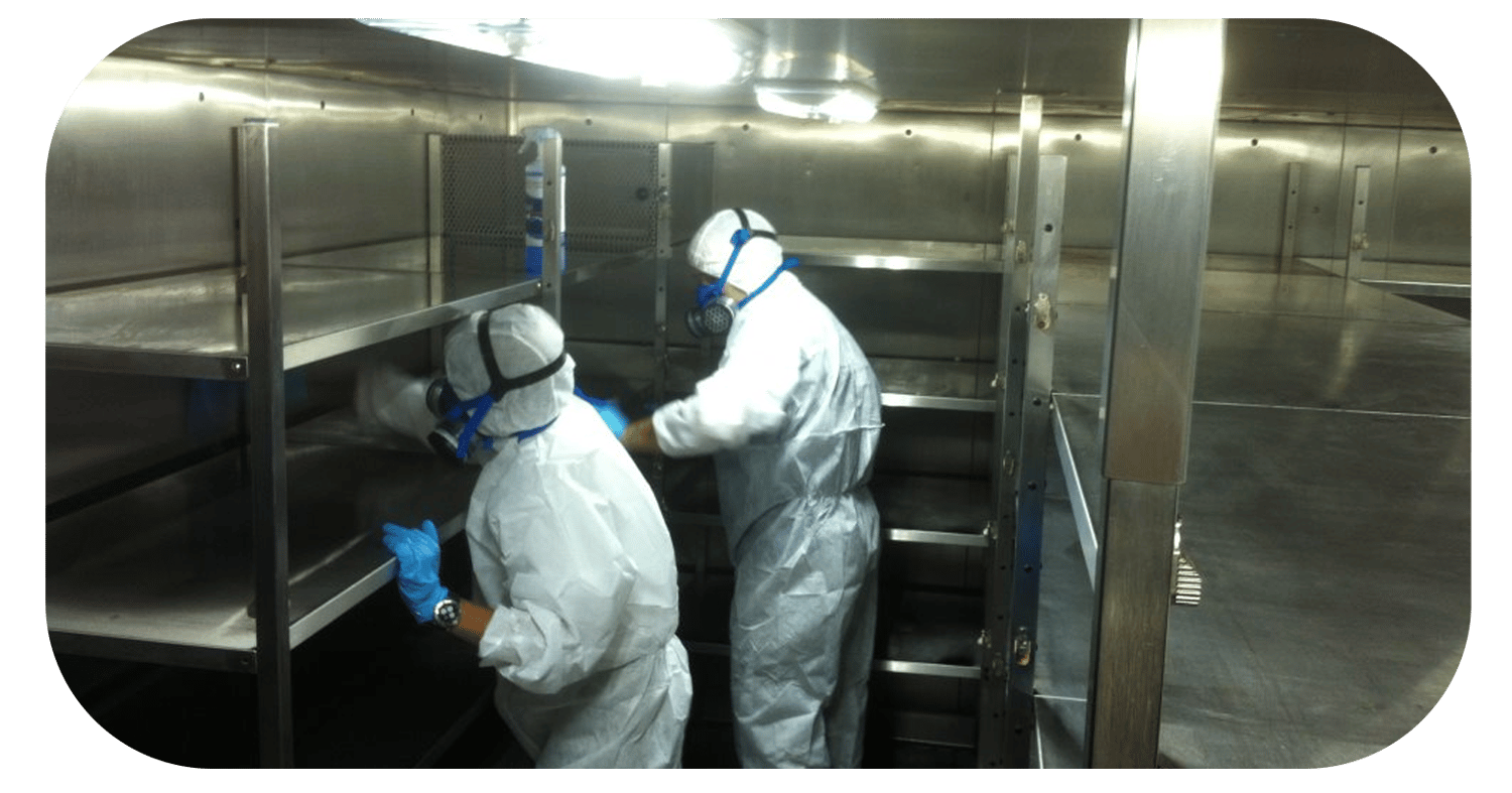 Cómo limpiar correctamente una cámara frigorífica paso a paso